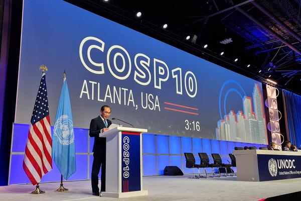 Phó Tổng Thanh tra Chính phủ Đặng Công Huẩn có bài phát biểu tại Hội ...