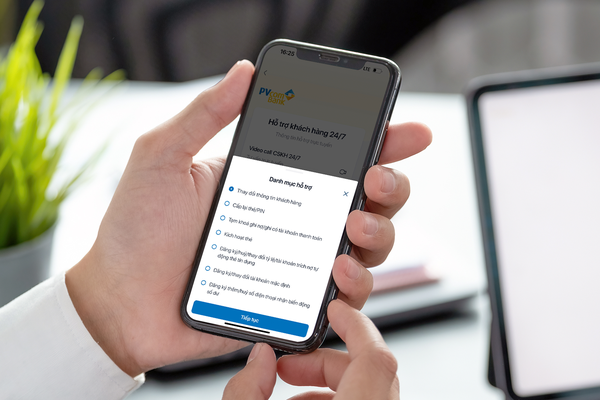 PVcomBank ra mắt tính năng giao dịch phi tài chính qua Video call trên ...