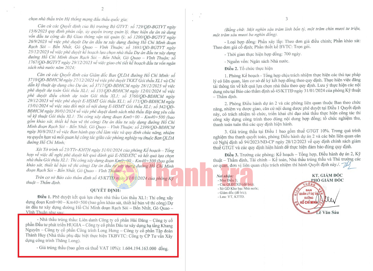 Liên danh Công ty CP Hải Đăng - Công ty CP Xây dựng công trình 525 gian lận bằng cấp nhân sự?