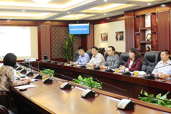 Tập đoàn Daiwa đến thăm và làm việc với FLC