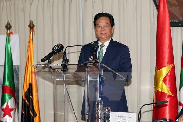 Thủ tướng Nguyễn Tấn Dũng dự lễ khánh thành Dự án mỏ Bir Seba