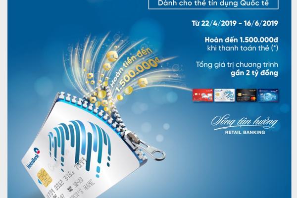 Đón Lễ vui vẻ - Xài thẻ hoàn tiền